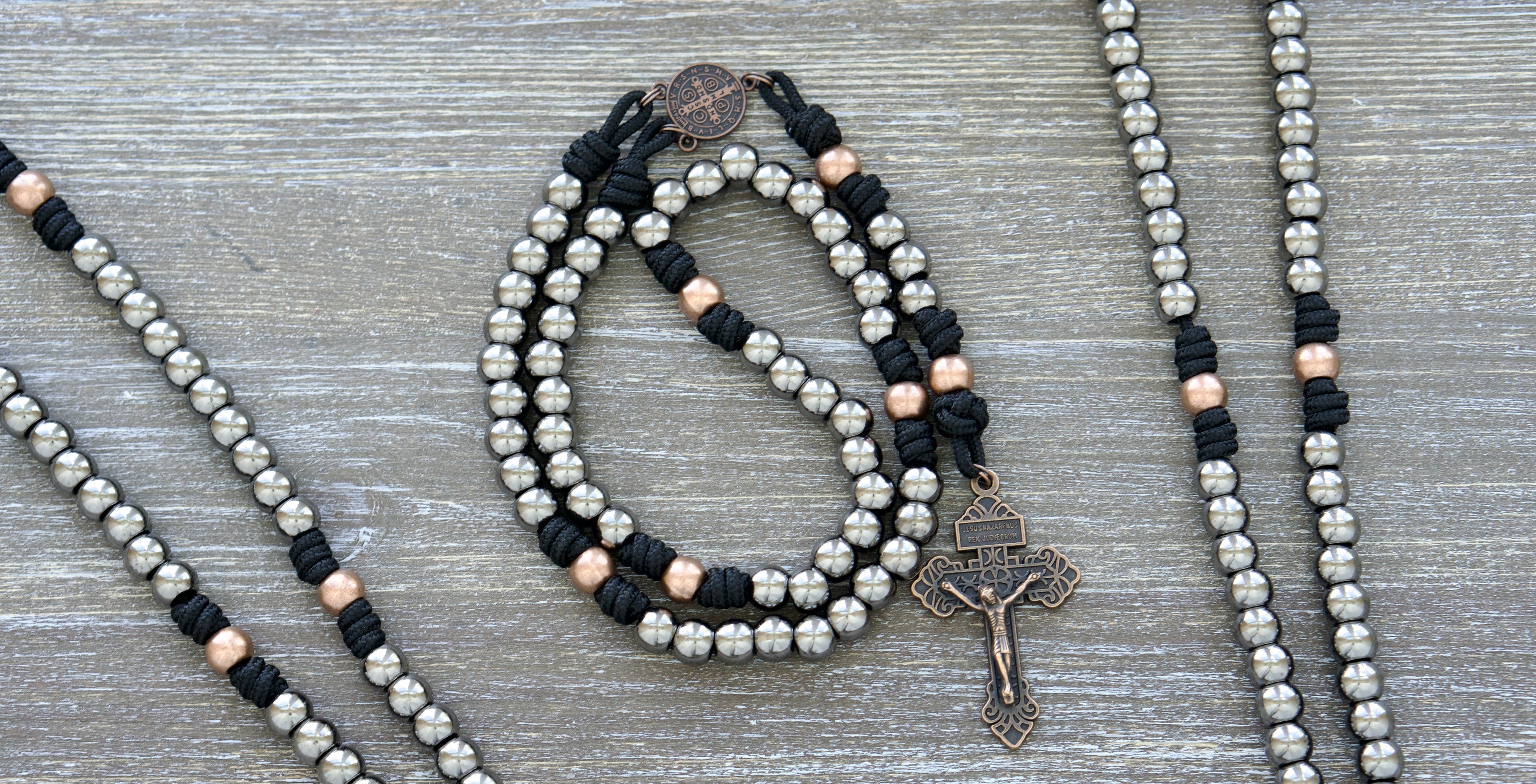 Paracord Rosaries for the Modern Day Crusader | Sanctus Servo